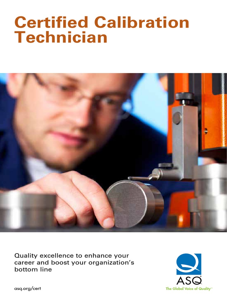 CCT Asq | PDF | Calibration | Metrology