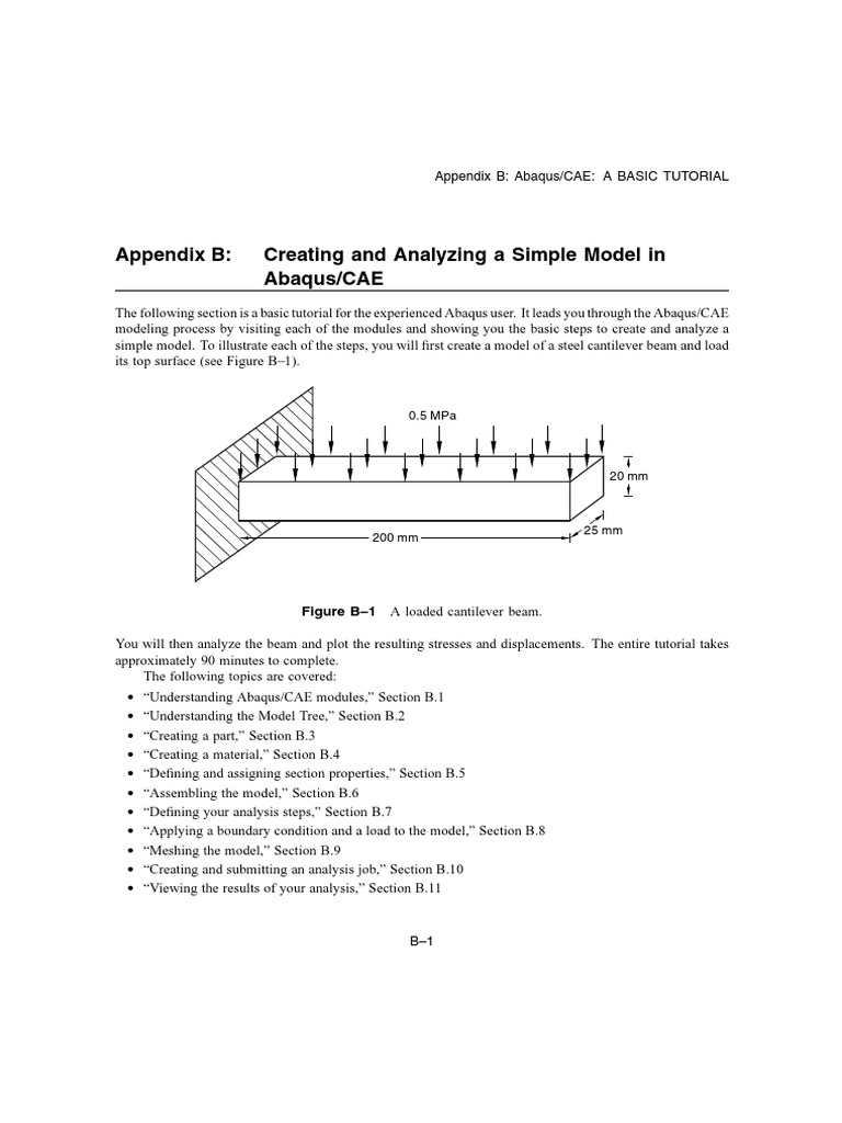 Tutorial Abaqus | PDF | Dialog Box | Young's Modulus