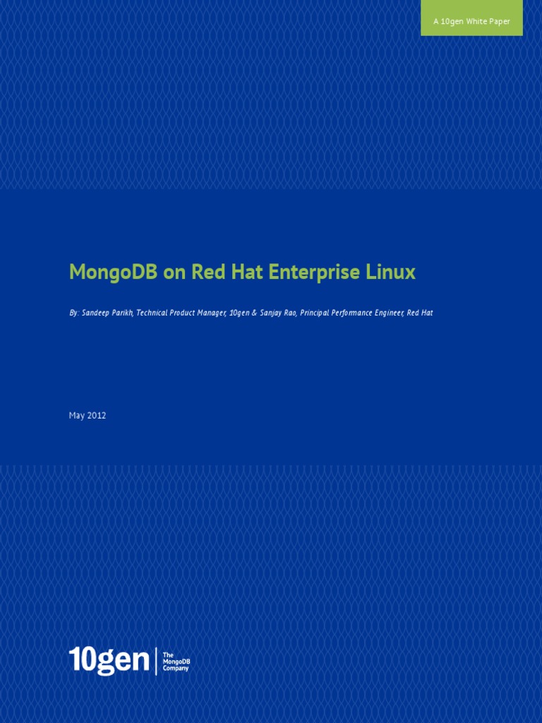 Mongodb On Red Hat | Download Free PDF | Mongo Db | File System