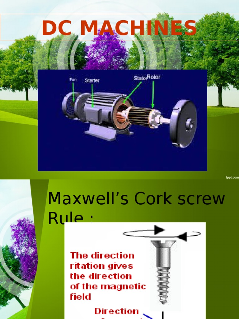 DC-machines.ppt | Components | Electrodynamics