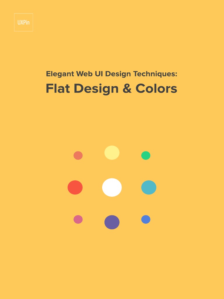 Flat Design and Colors | PDF | Web Design | Typography