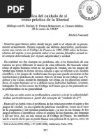 Ética del Cuidado de Sí y Libertad | PDF | Libertad | Verdad
