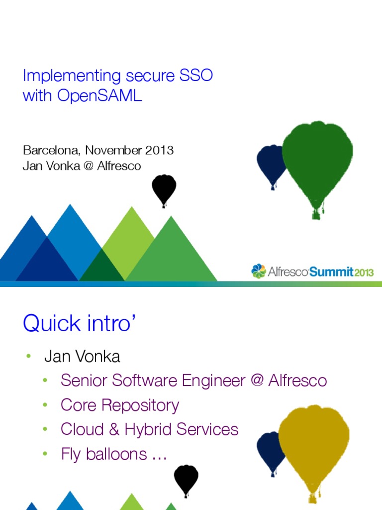 Implenting Secure SSO With OpenSAML | PDF | Cyberwarfare | Security