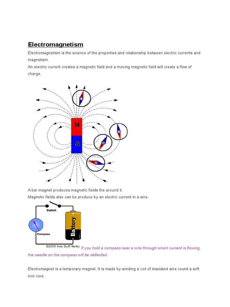 Understanding Electromagnetism Basics | PDF | Teaching Methods ...