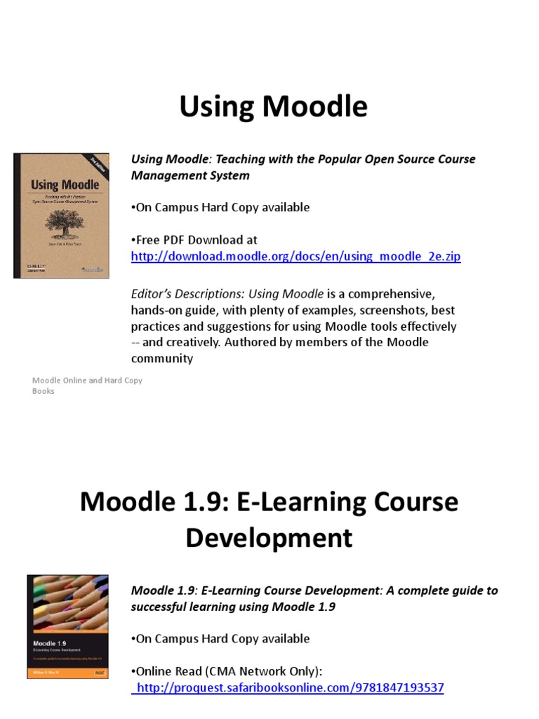 Moodle Books | PDF | Art | Computers