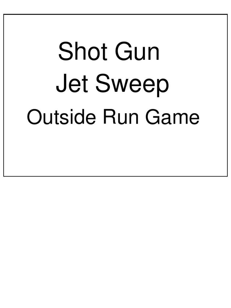Jet Sweep Offensive Strategies Guide | PDF | National Football League ...