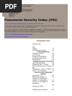 Psi Score | PDF | Pneumonia | Heart Failure