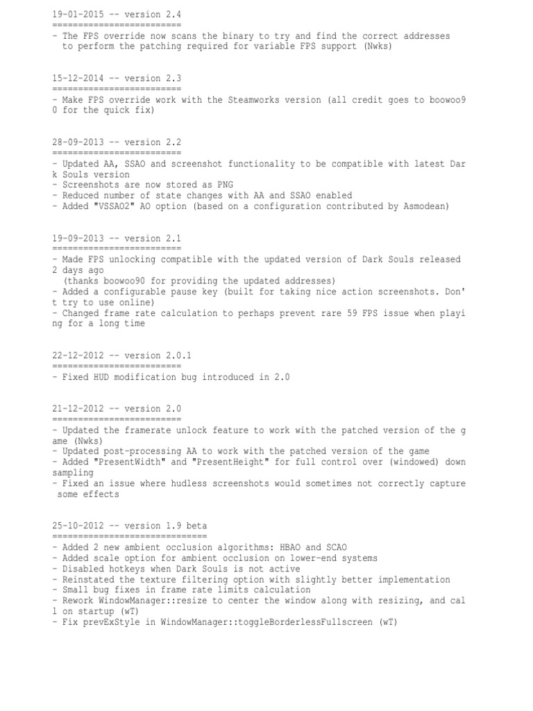 DSFIX Versions | PDF | Screenshot | Computing