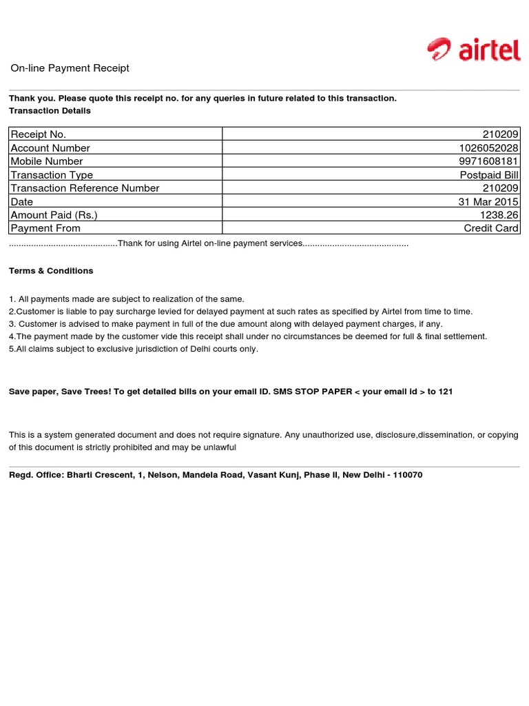 Payment PDF | PDF | Business | Finance & Money Management