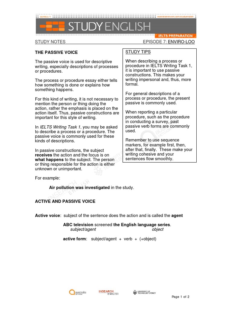 Study Notes Episode 7 | PDF | Verb | Language Mechanics