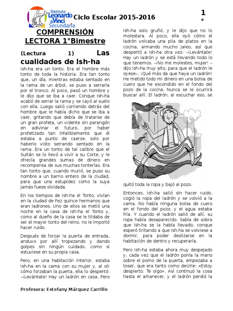 Comprensión Lectora Lecturas Cortas | PDF | Martin Luther King hijo.