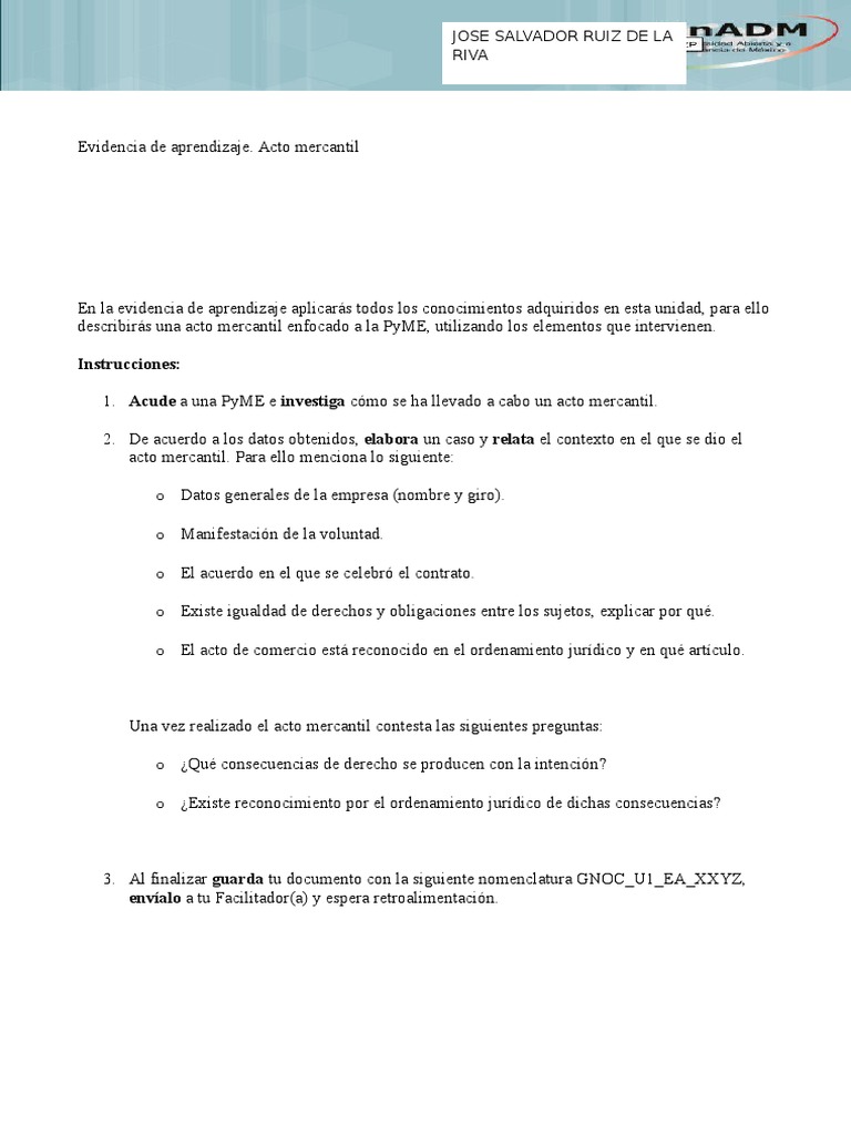 Gnoc U1 Ea Laur | PDF