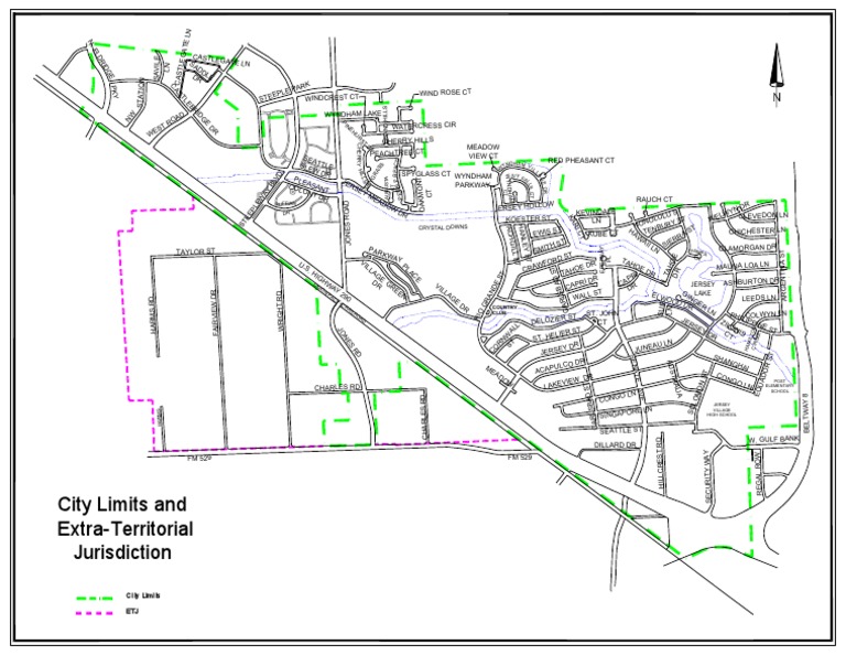 Jersey Village City Limits Overview | PDF