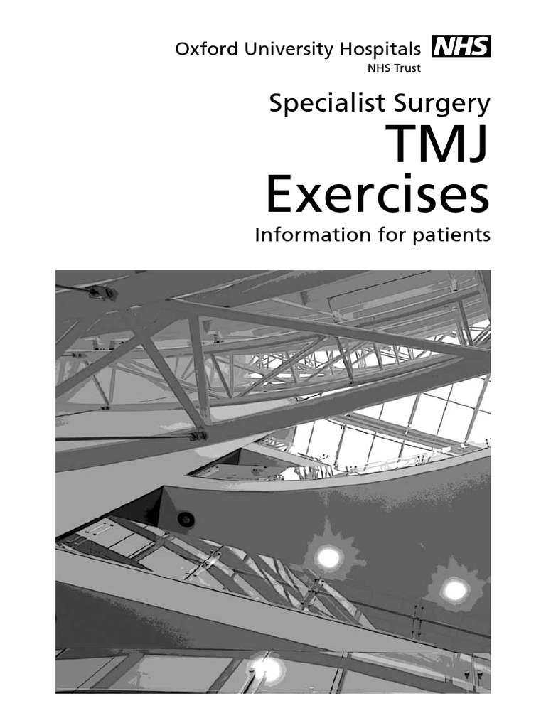 TMJ exercises | Joint | Animal Anatomy