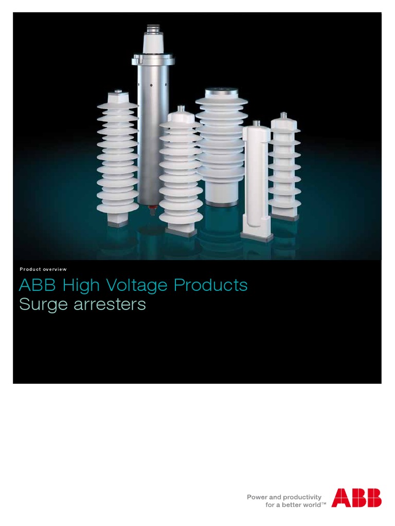 ABB Surge Arresters - Product Overview 1HC0075750 AD en | PDF | High ...