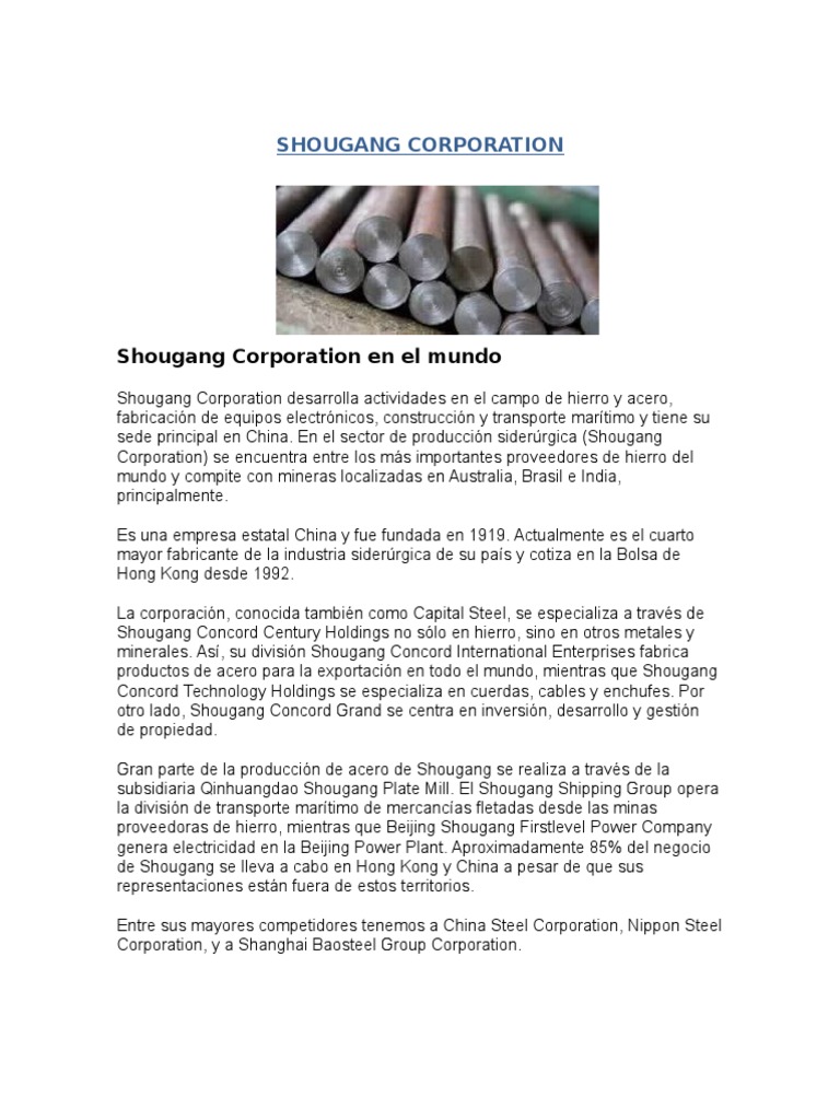 Shou Gan | PDF | Minería | Industrias