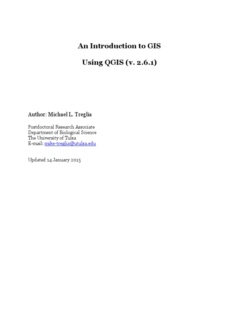 Tutorial SIG Open Source Quantum GIS | PDF | Icon (Computing) | Geographic Information System