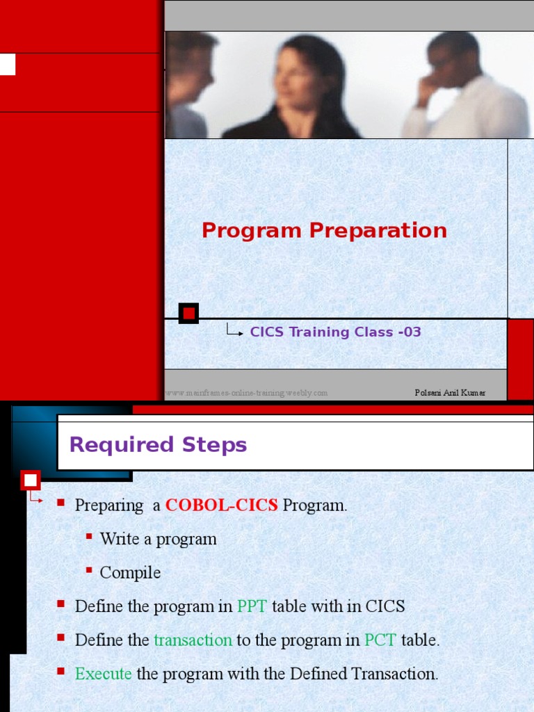 Cics Training Class - 03 | Download Free PDF | Thread (Computing) | Information Technology ...