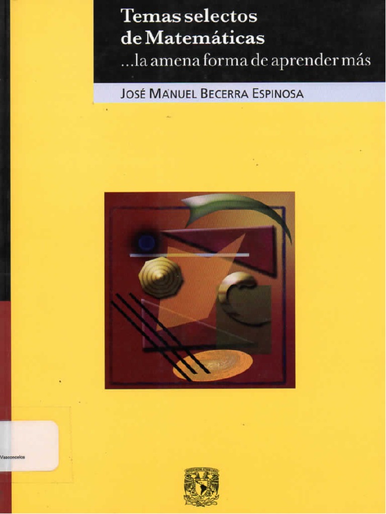 Temas Selectos de Matematicas | PDF