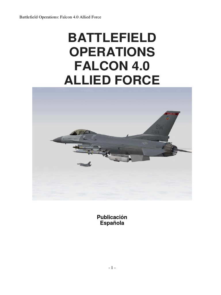 Falcon 4 Manual Español | PDF | General Dynamics F 16 Fighting Falcon ...