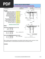 Anchorage Design Spreadsheet ACI 318 19 SI | PDF | Strength Of ...