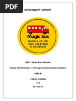 Magic Bus | PDF | Mentorship | Literacy