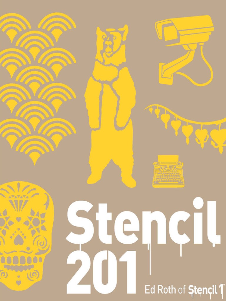 Stencil 201 - Ed Roth | PDF | Acrylic Paint | Paint