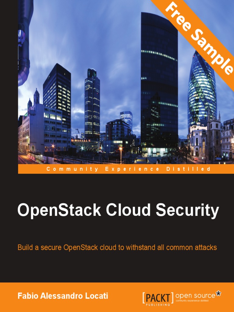 OpenStack Cloud Security - Sample Chapter | PDF | Open Stack | Denial Of Service Attack