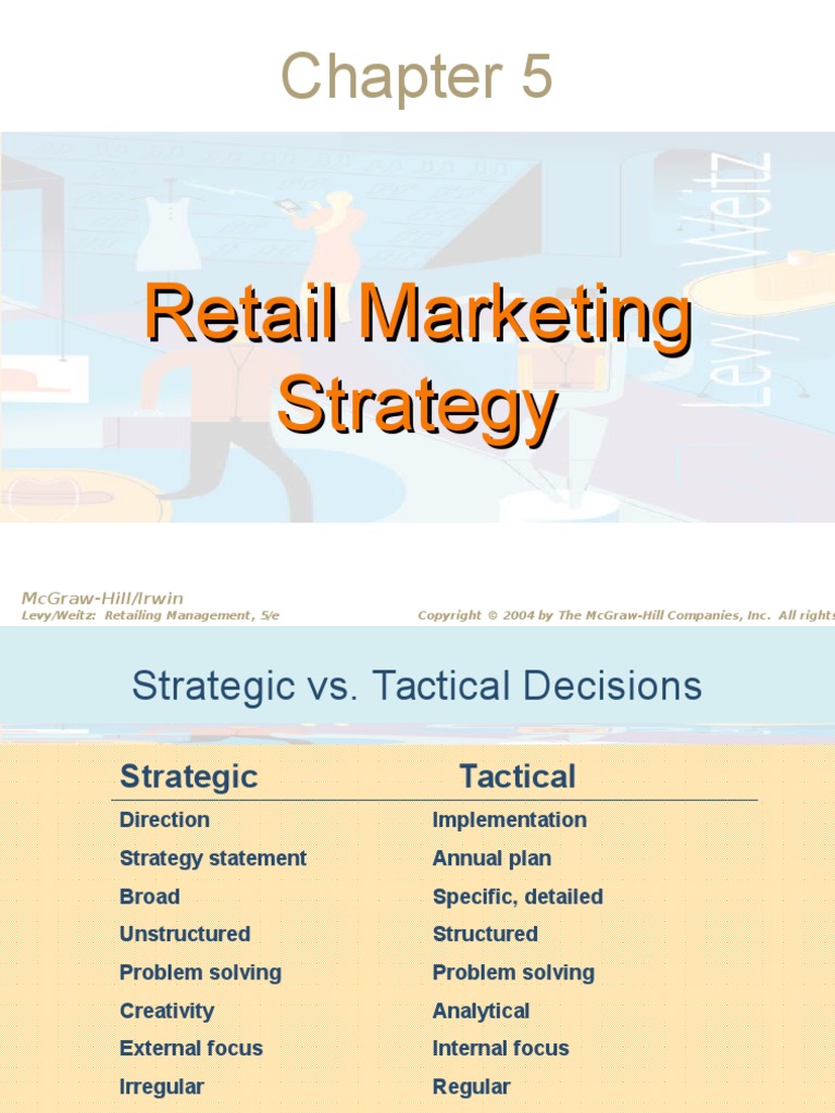 Chapter 5 | PDF | Retail | Strategic Management
