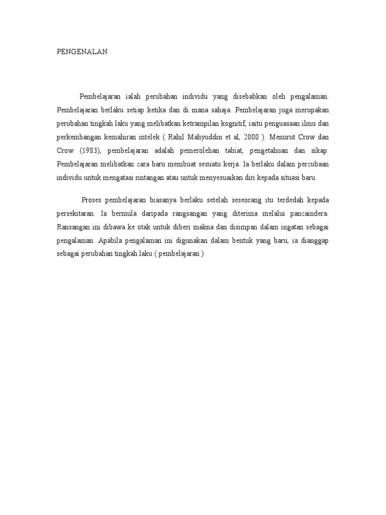 Contoh Assignment | PDF