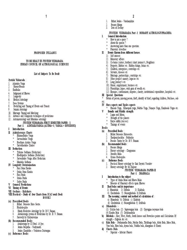 Jvs | PDF | Hindu Astrology | Planets In Astrology