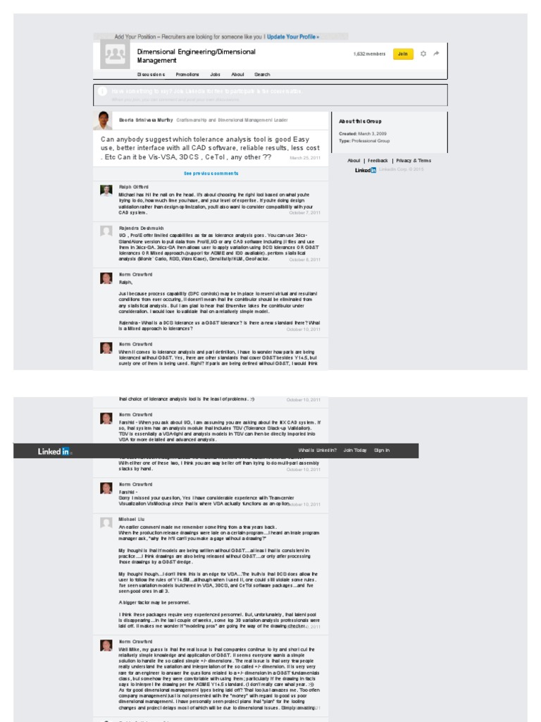 Tolerance Analysis Tool Is Good Easy Use | PDF | Engineering | Computing