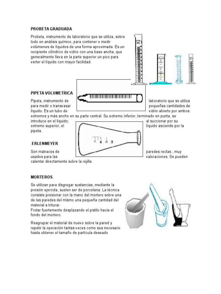 Instrumentos Básicos de Laboratorio | PDF | Science | Ingeniería