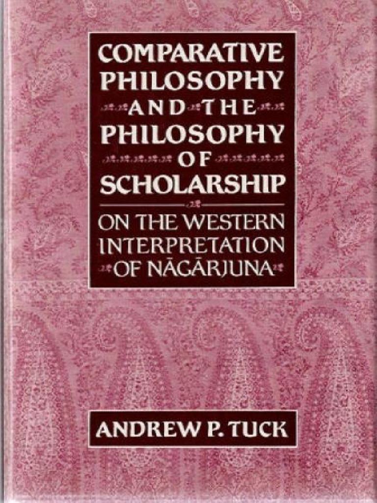 Comparative Philosophy and The Philosophy of Scholarship | PDF ...