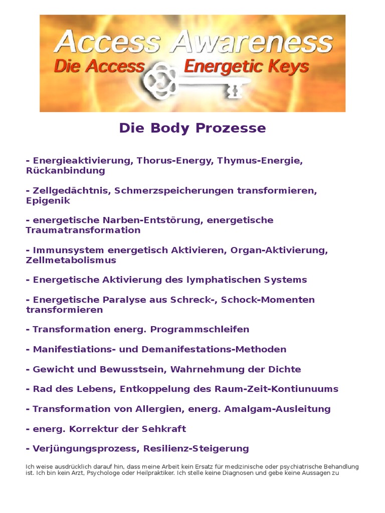 Body Processes | PDF