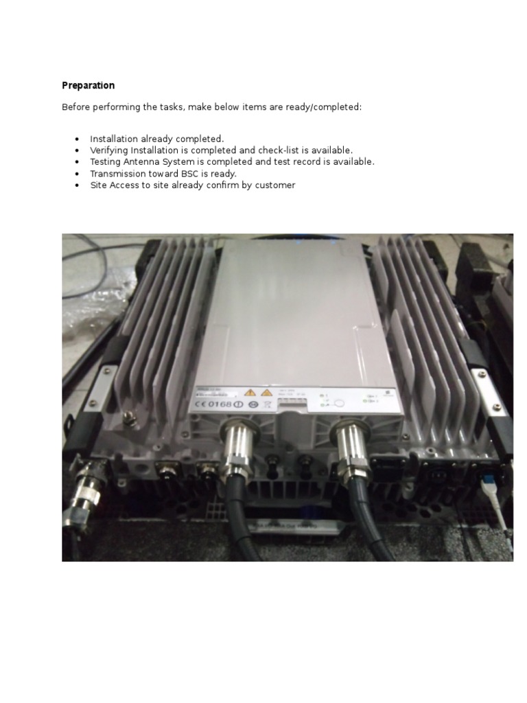 Document On 2G GSM Configuration | PDF | Software | Telecommunications