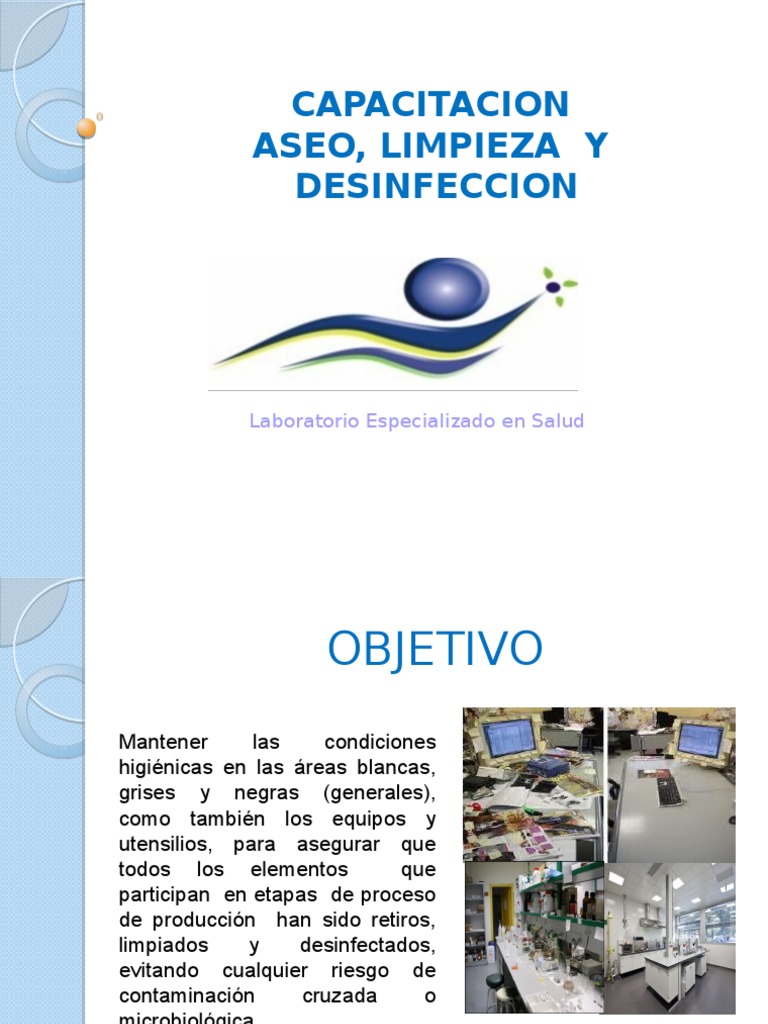 Aseo, Limpieza y Desinfeccion | PDF | Detergente | Agua