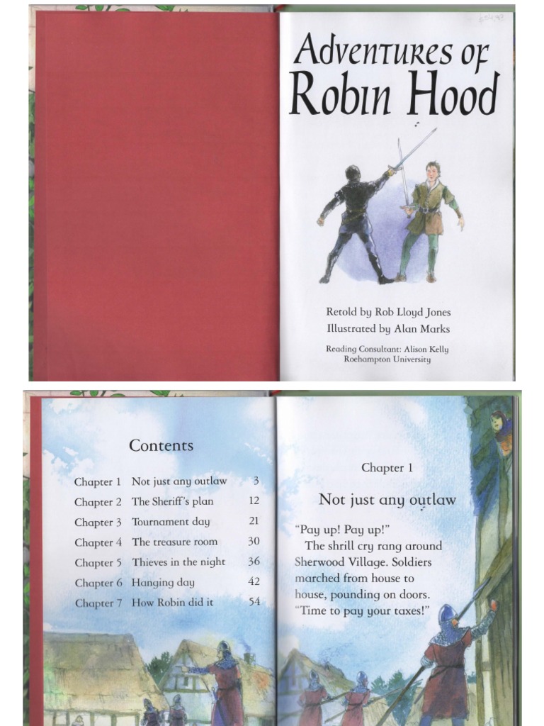 Adventures of Robin Hood - Usborne Young Reading | PDF | Robin Hood ...