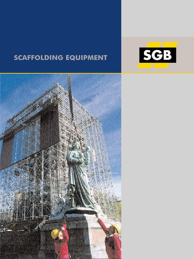 Scaffold Equipment Brochure | PDF | Scaffolding | Mechanical Engineering