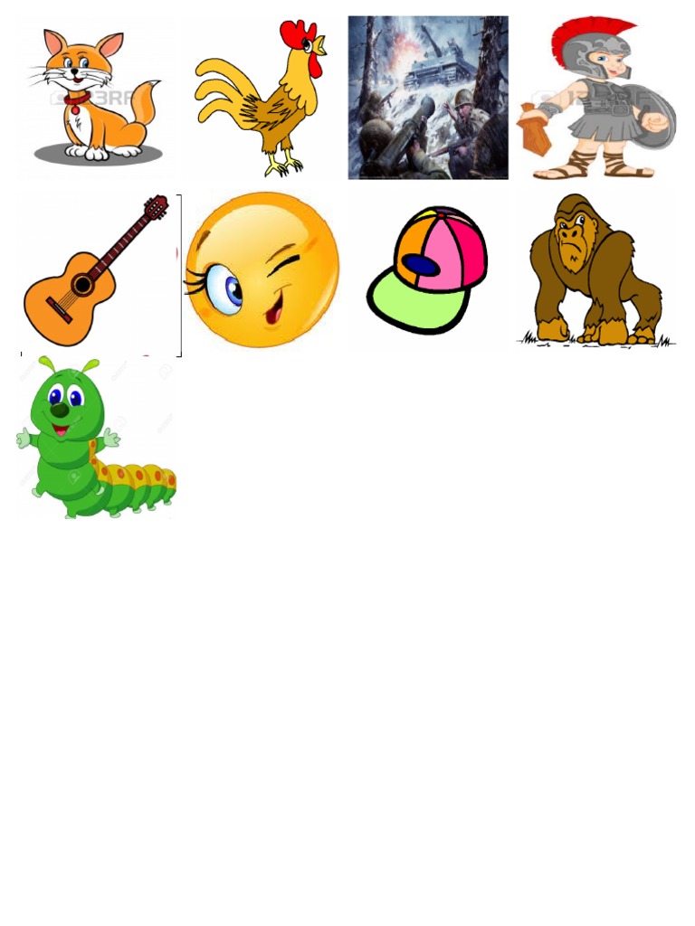 Dibujos Con Ga Gue Gui Go Gu | PDF