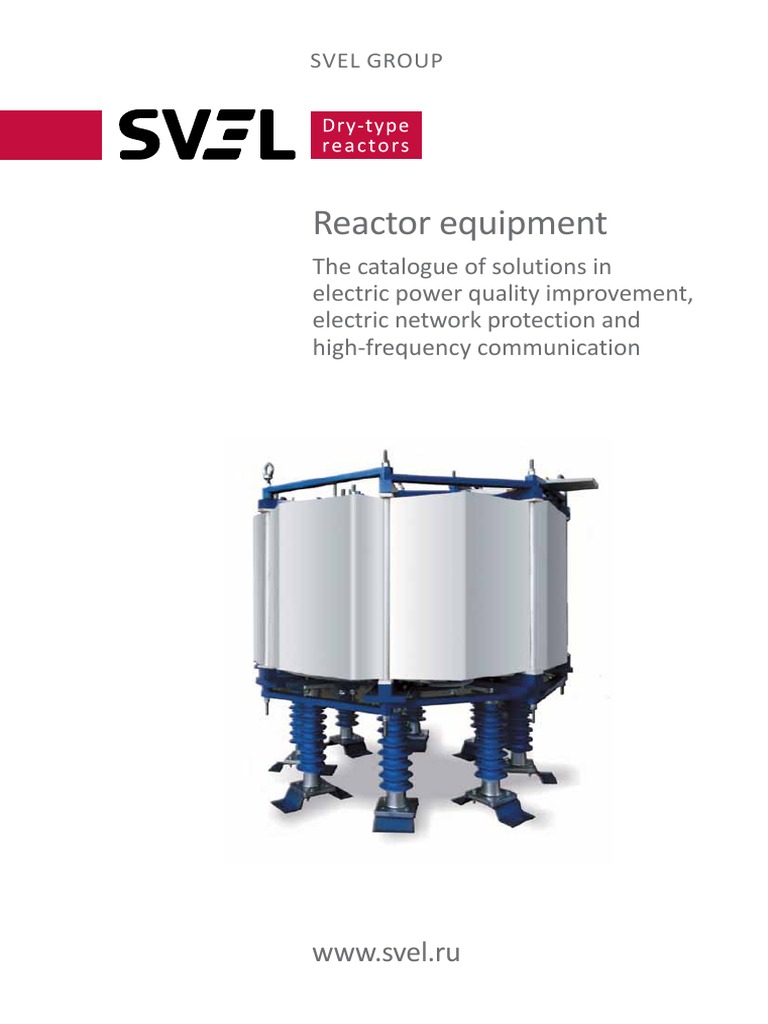 Сatalogue Dry-Type Current Limiting Reactors | PDF | Capacitor | Electrical Substation