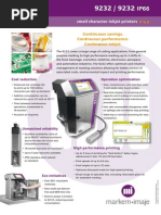 Linx 8920 Datasheet | PDF | Printer (Computing) | Usb