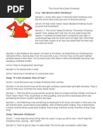 Grinch Script | PDF | Christmas