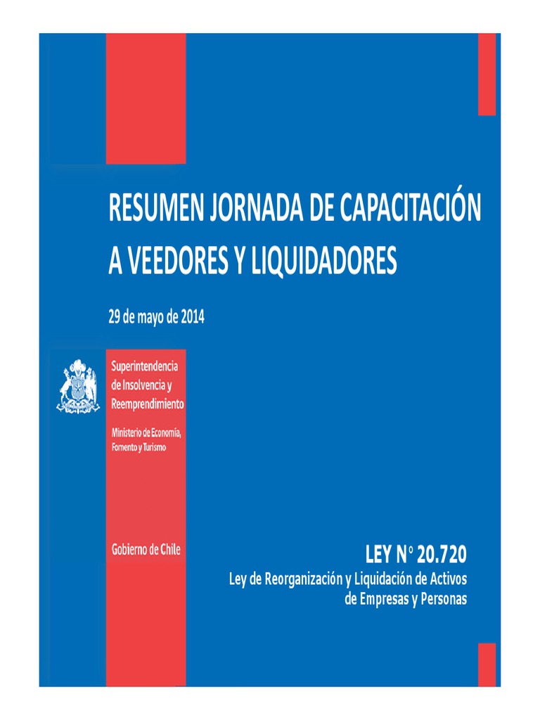 Capacitación para Veedores y Liquidadores | PDF | Negocios | Derecho