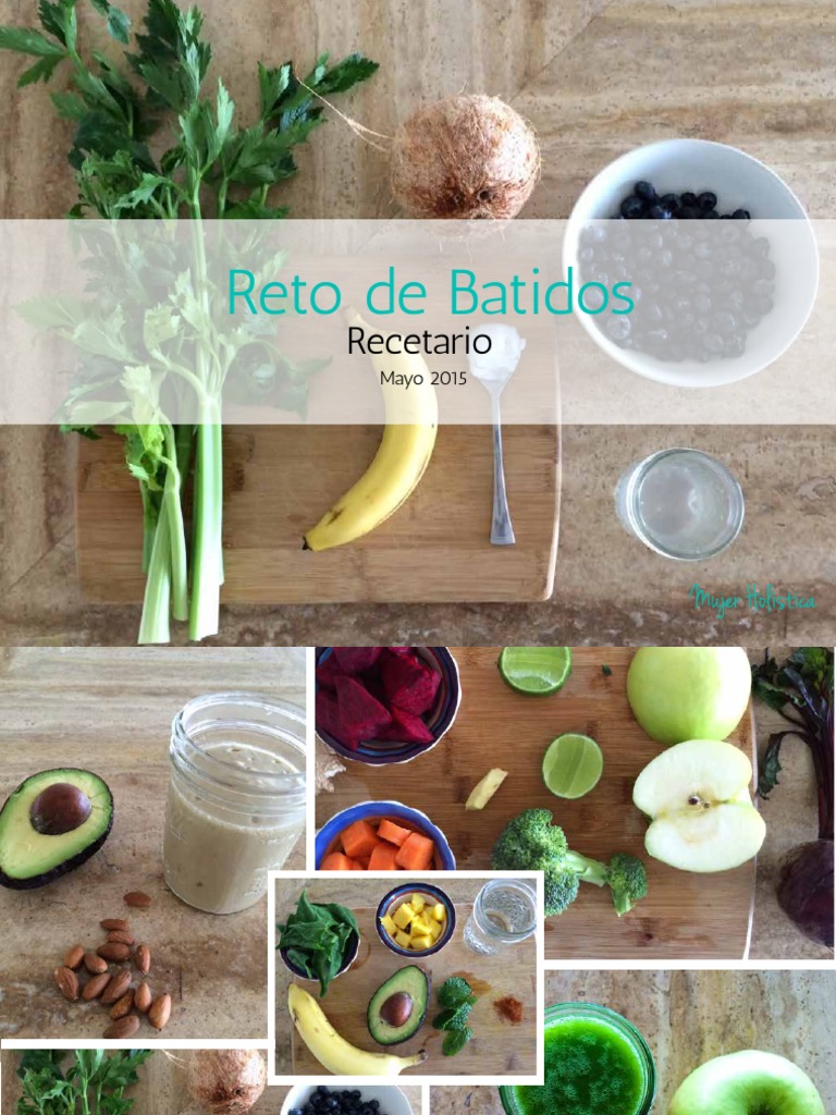 Recetario Batidos | PDF | Batata | Antioxidante
