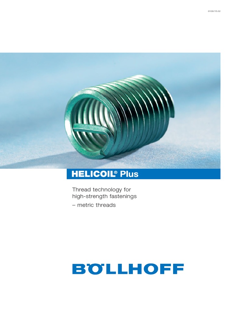 Helicoil Plus en 0100 | PDF | Screw | Nut (Hardware)