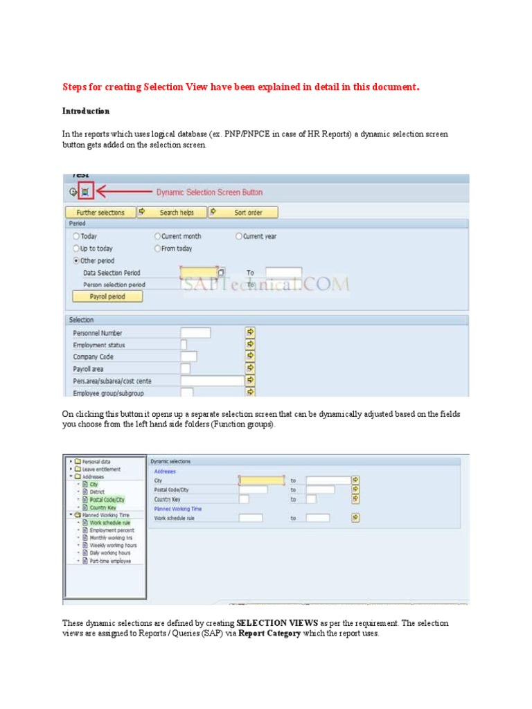 Selection View | PDF | Subroutine | Computing