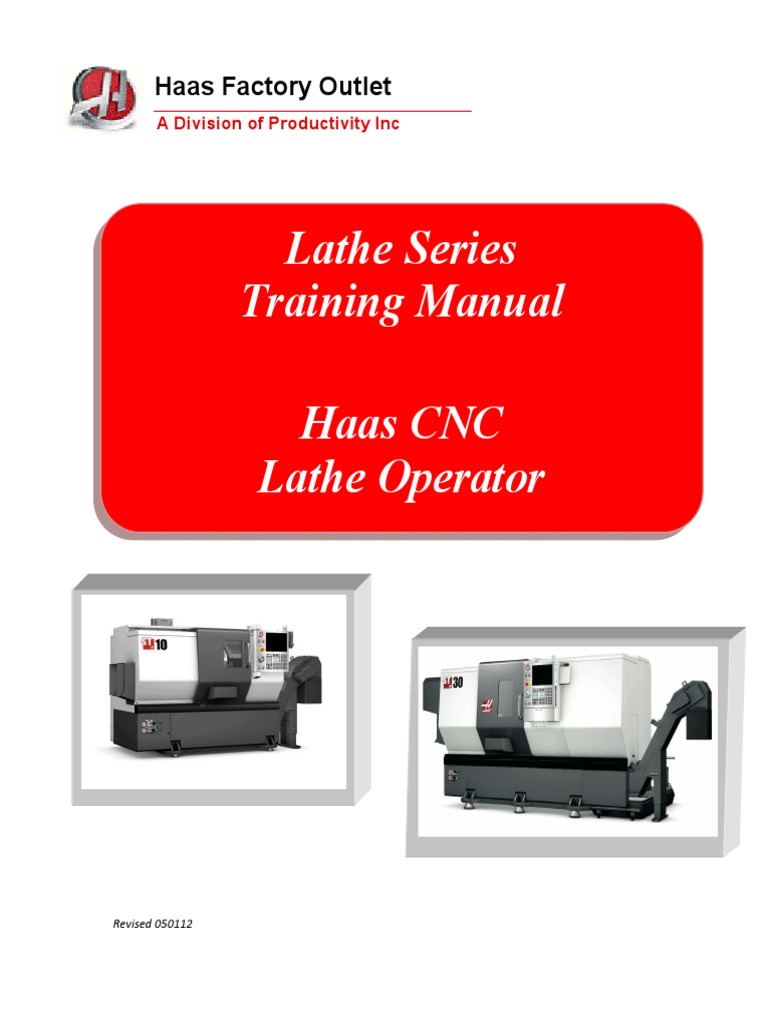 Haas Lathe Operator Manual | PDF | Numerical Control | Cartesian ...