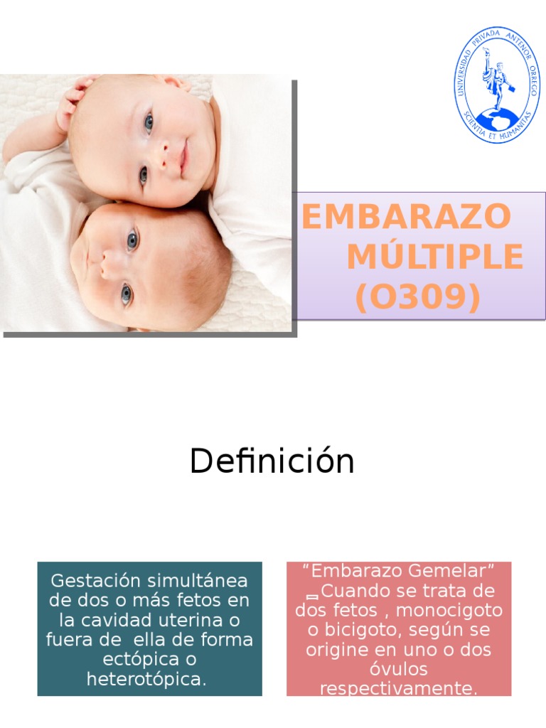 Embarazo Múltiple | PDF | Nacimientos Múltiples | El embarazo