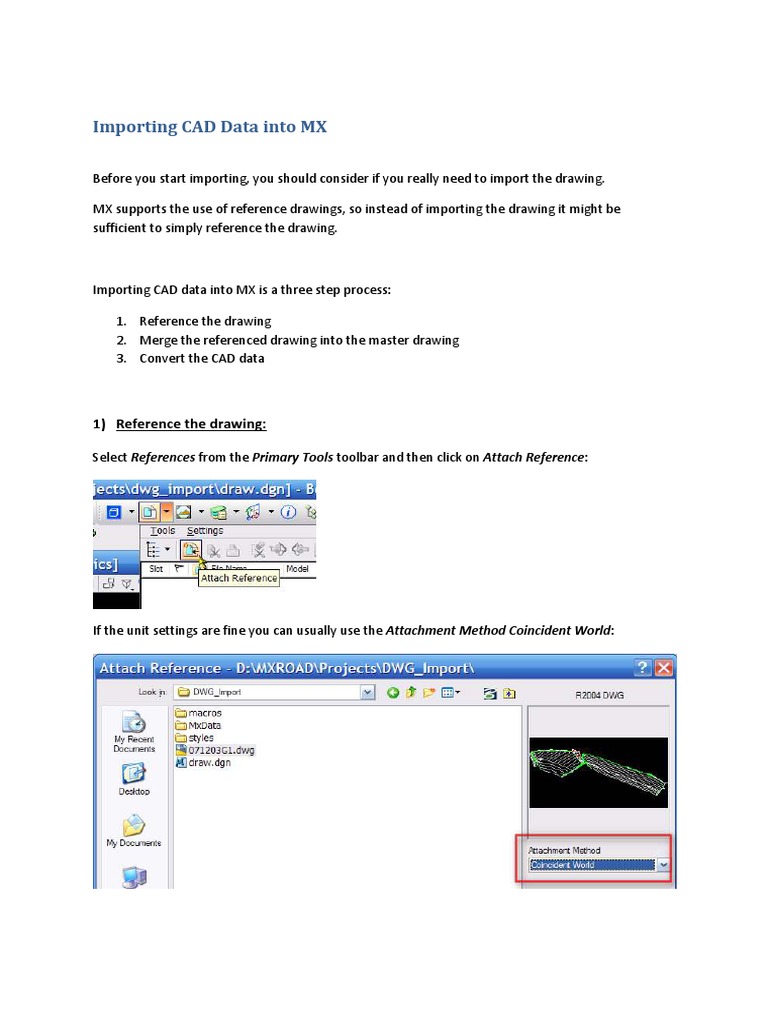 Importing CAD Data Into MX | PDF | Computer Aided Design | Icon (Computing)